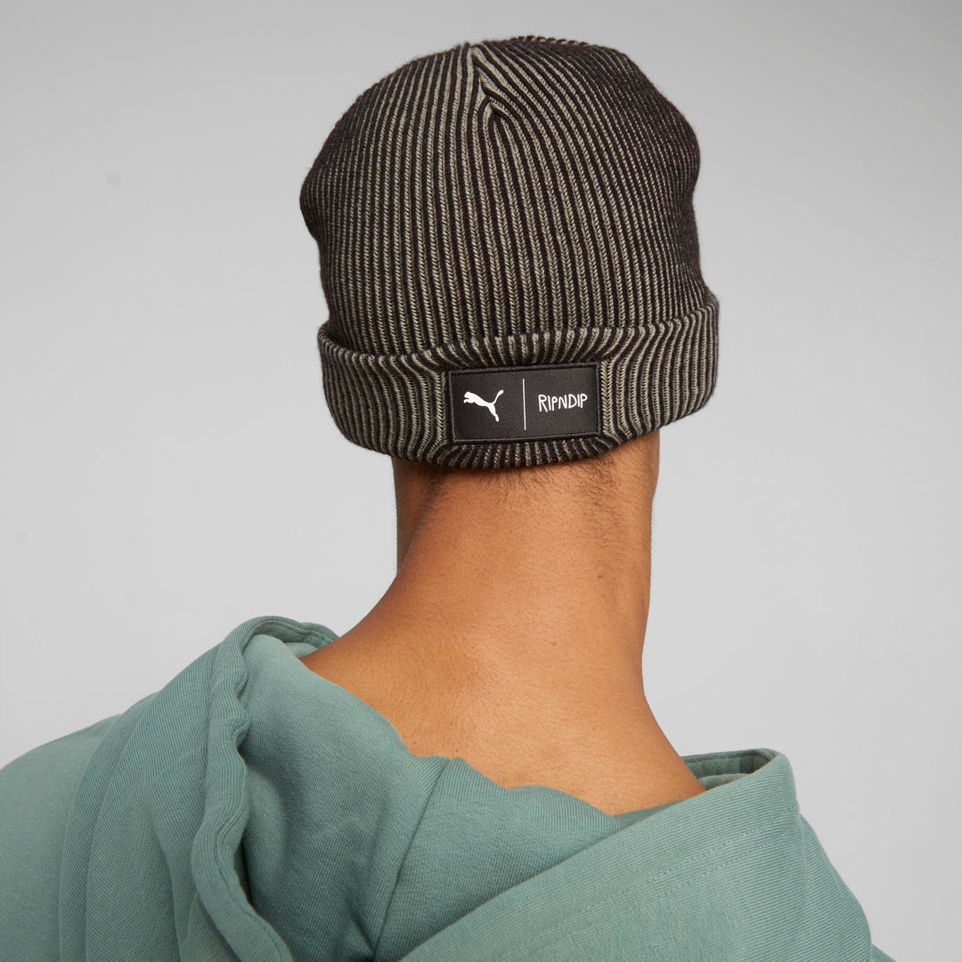 PUMA x RIPNDIP Beanie (Black/Eucalyptus)