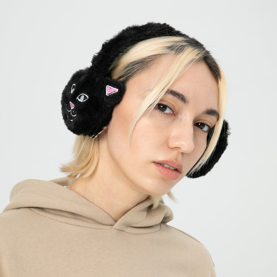 Lord Jermal Sherpa Earmuffs (Black) – RIPNDIP