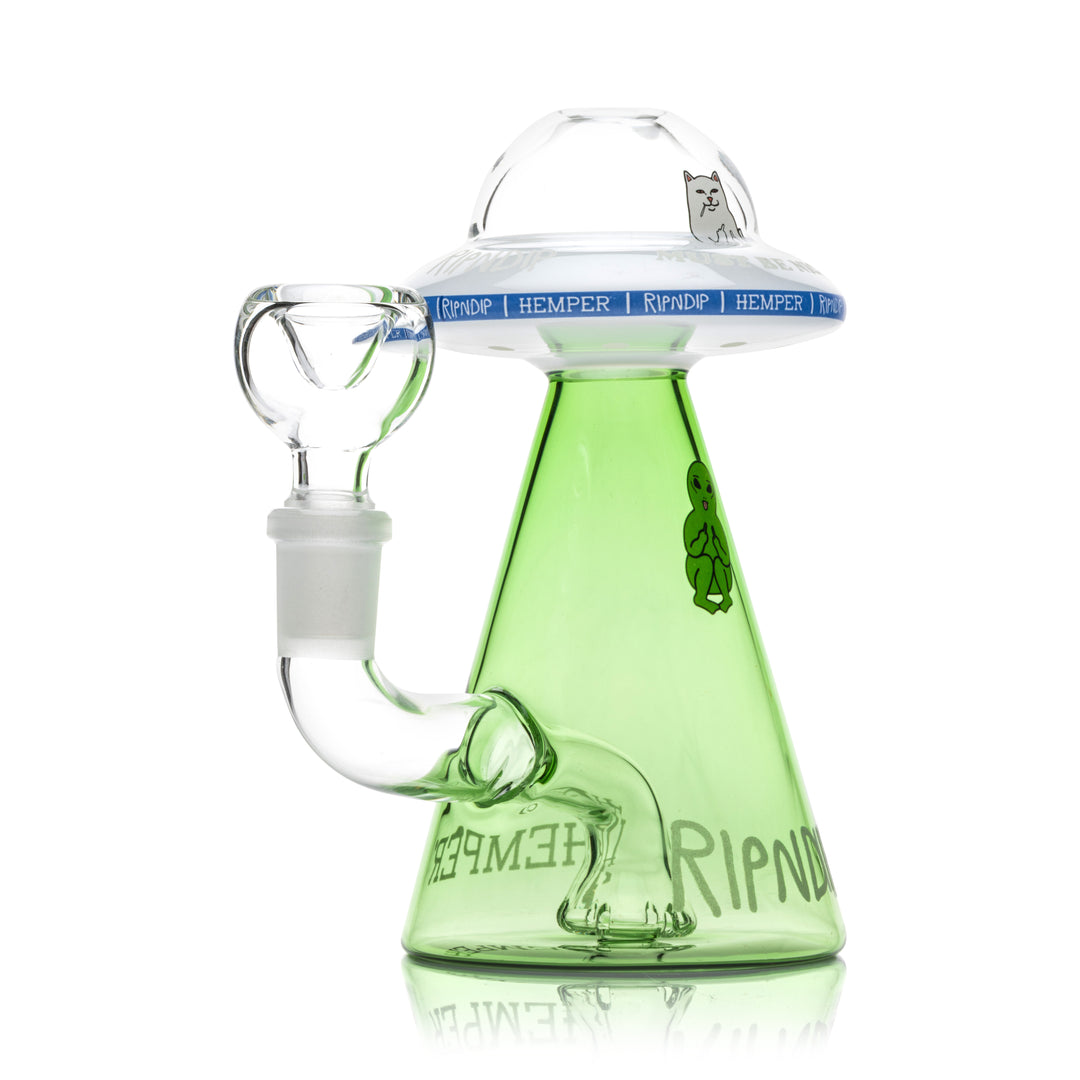 Nermal UFO Beaker Mini (White) – RIPNDIP