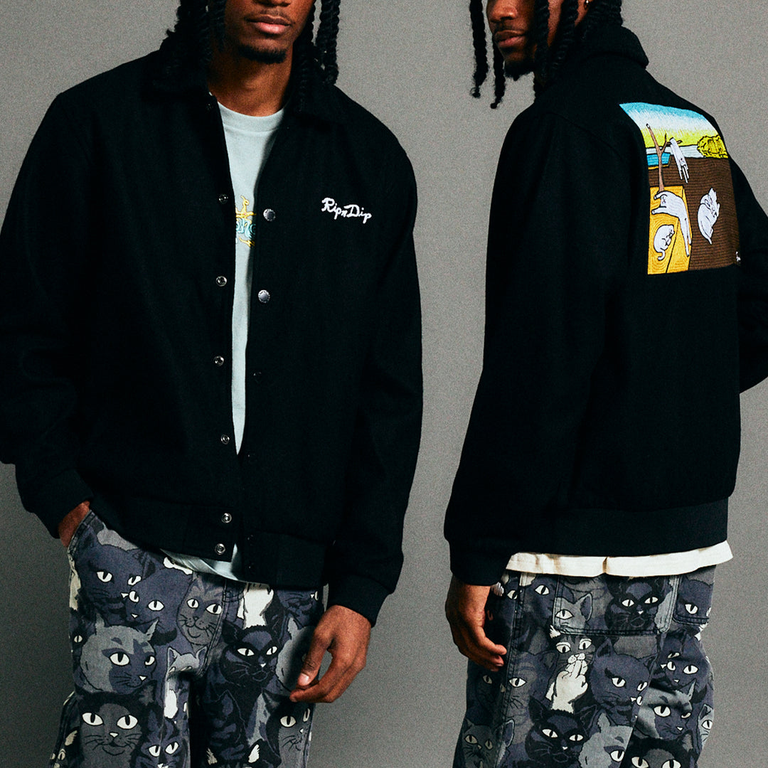 Nermali Wool Jacket (Black) – RIPNDIP