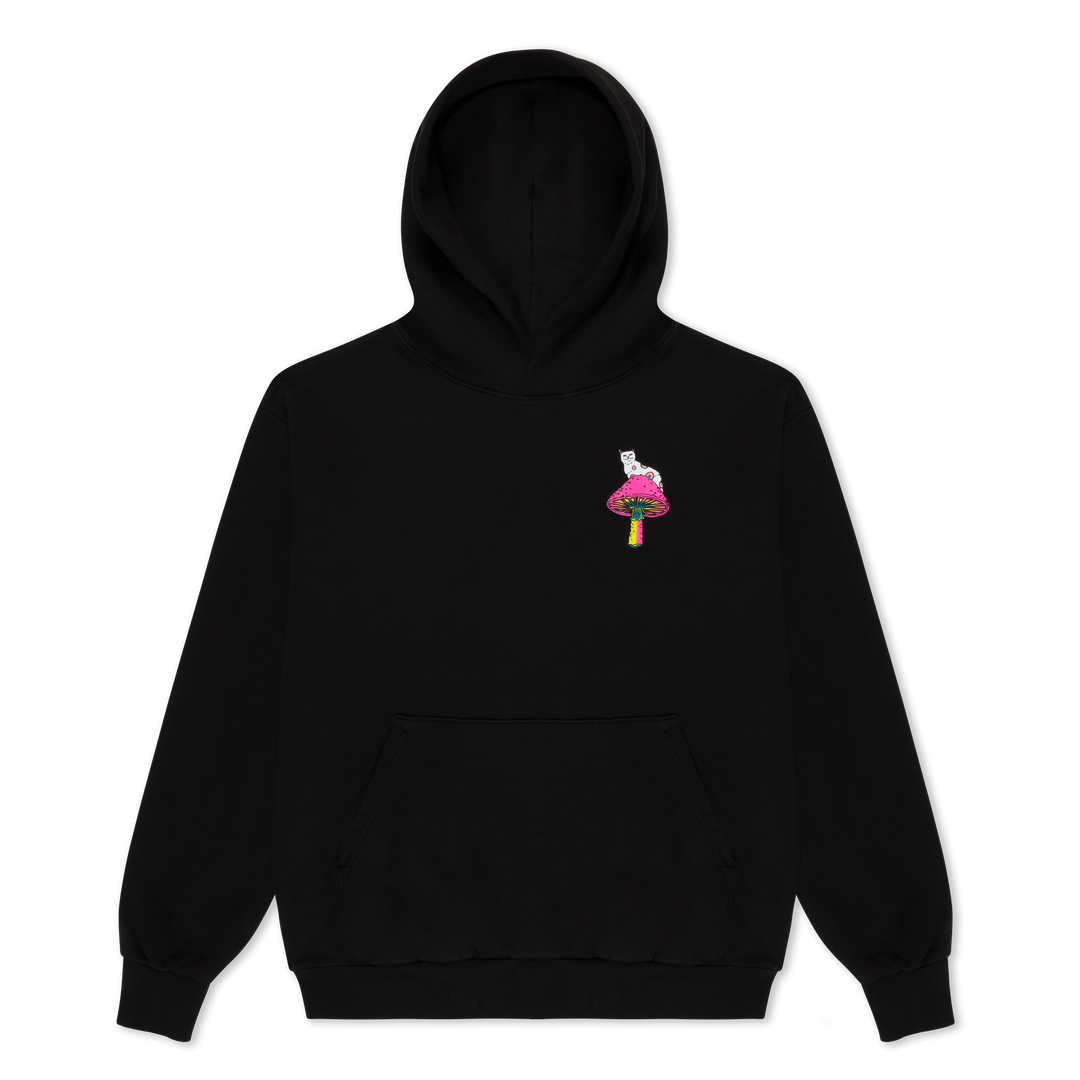Psychedelic Hoodie (Black) – RIPNDIP
