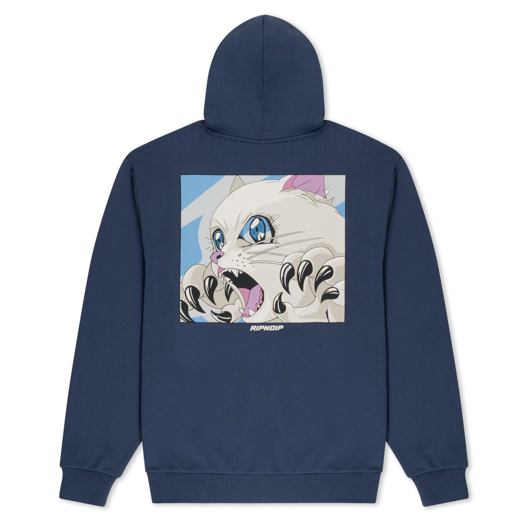 Metal Claw Hoodie (Navy) – RIPNDIP