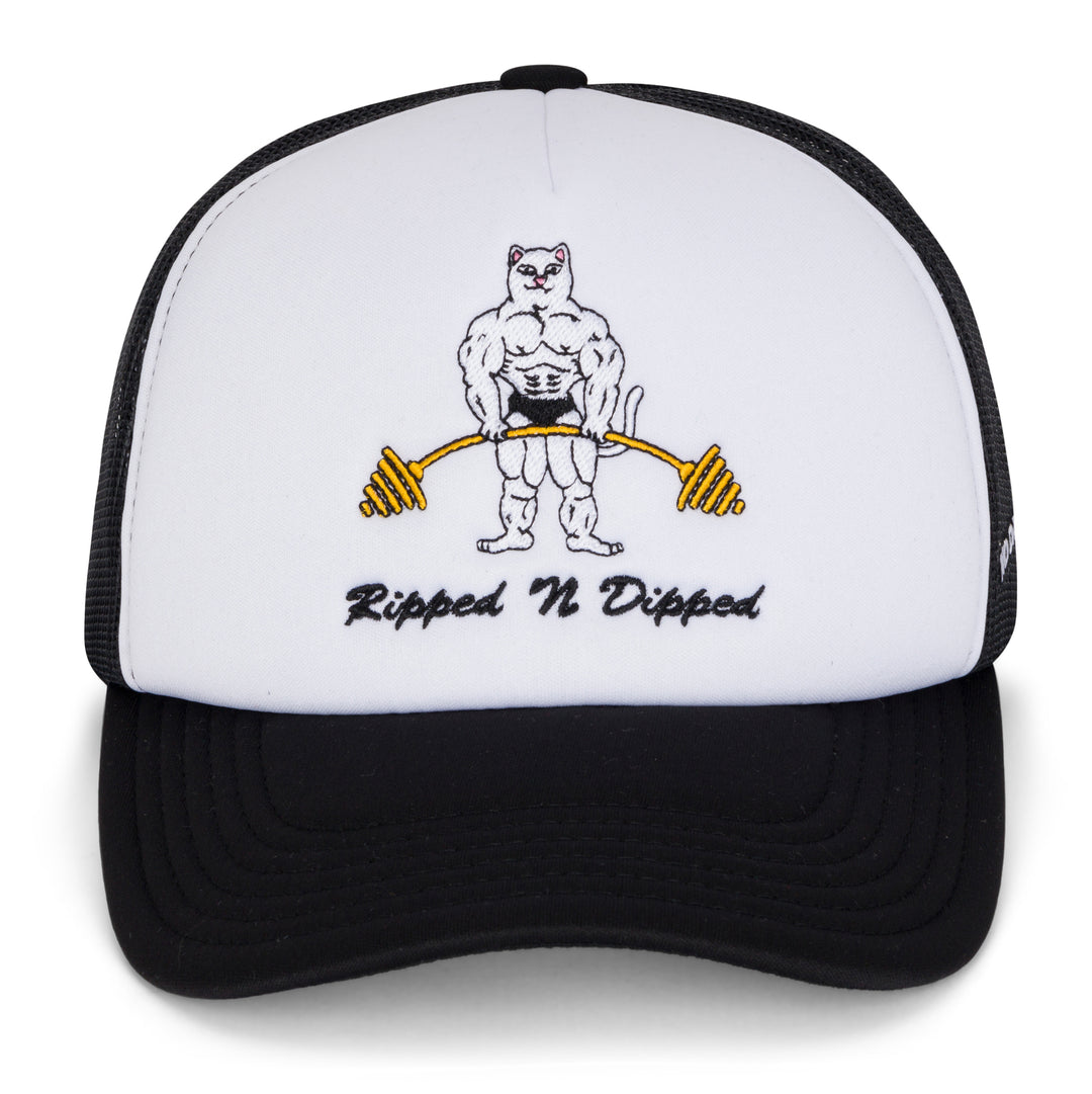 Ripped N Dipped Trucker Hat (Black) – RIPNDIP