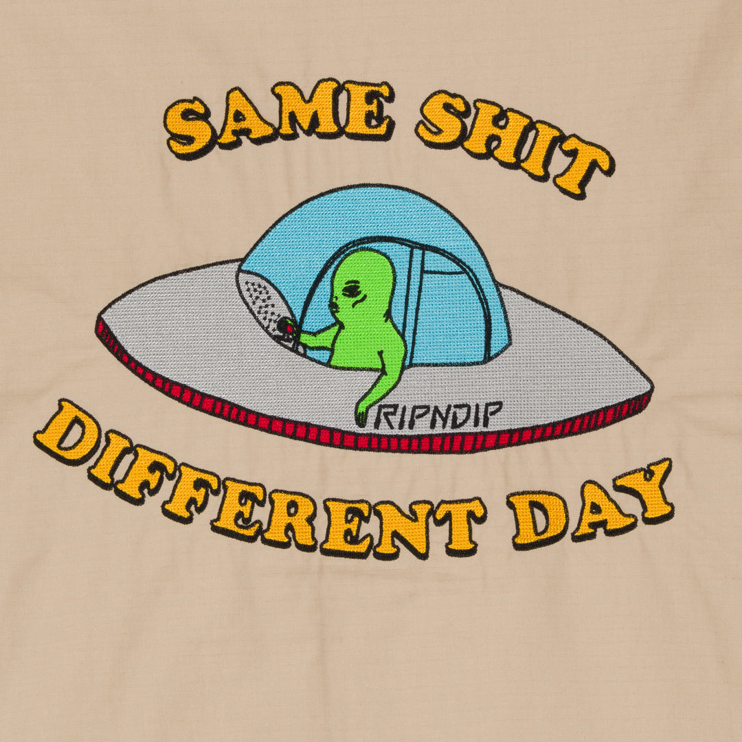 Same Shit Different Day Military Jacket (Khaki) – RIPNDIP