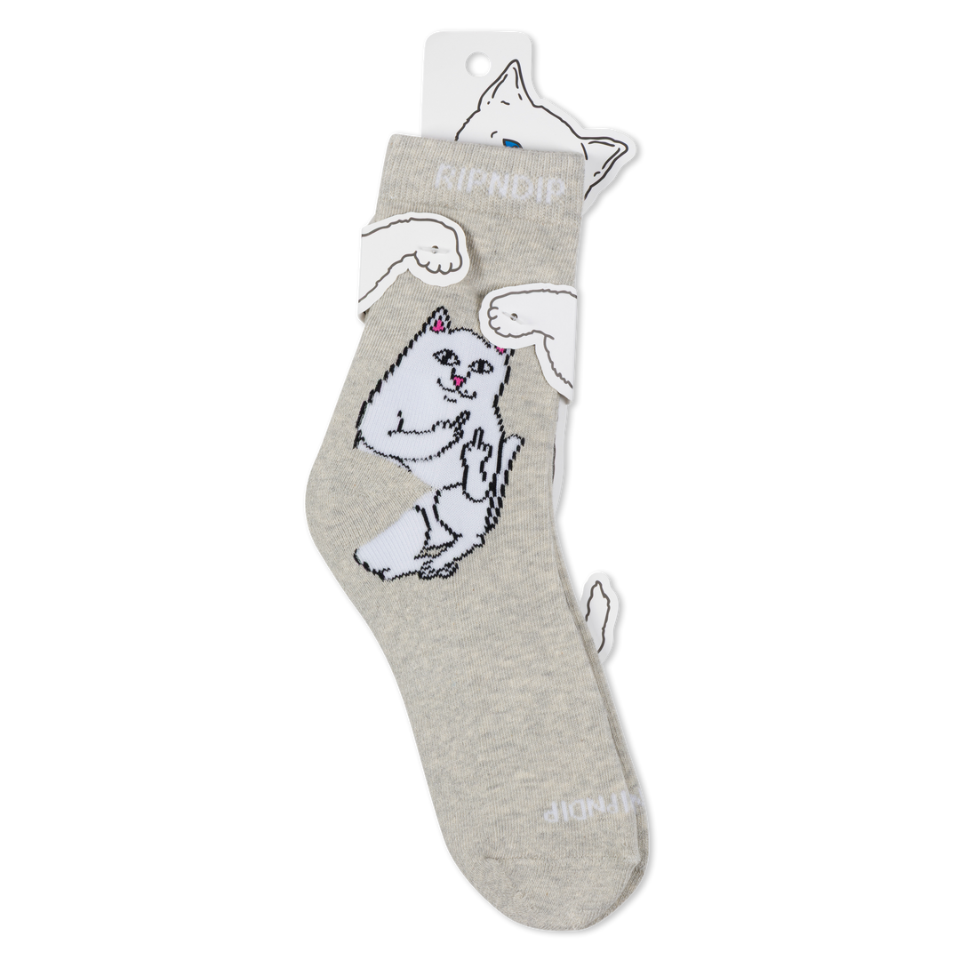 Lord Nermal Mid Socks (Ash Heather) – RIPNDIP