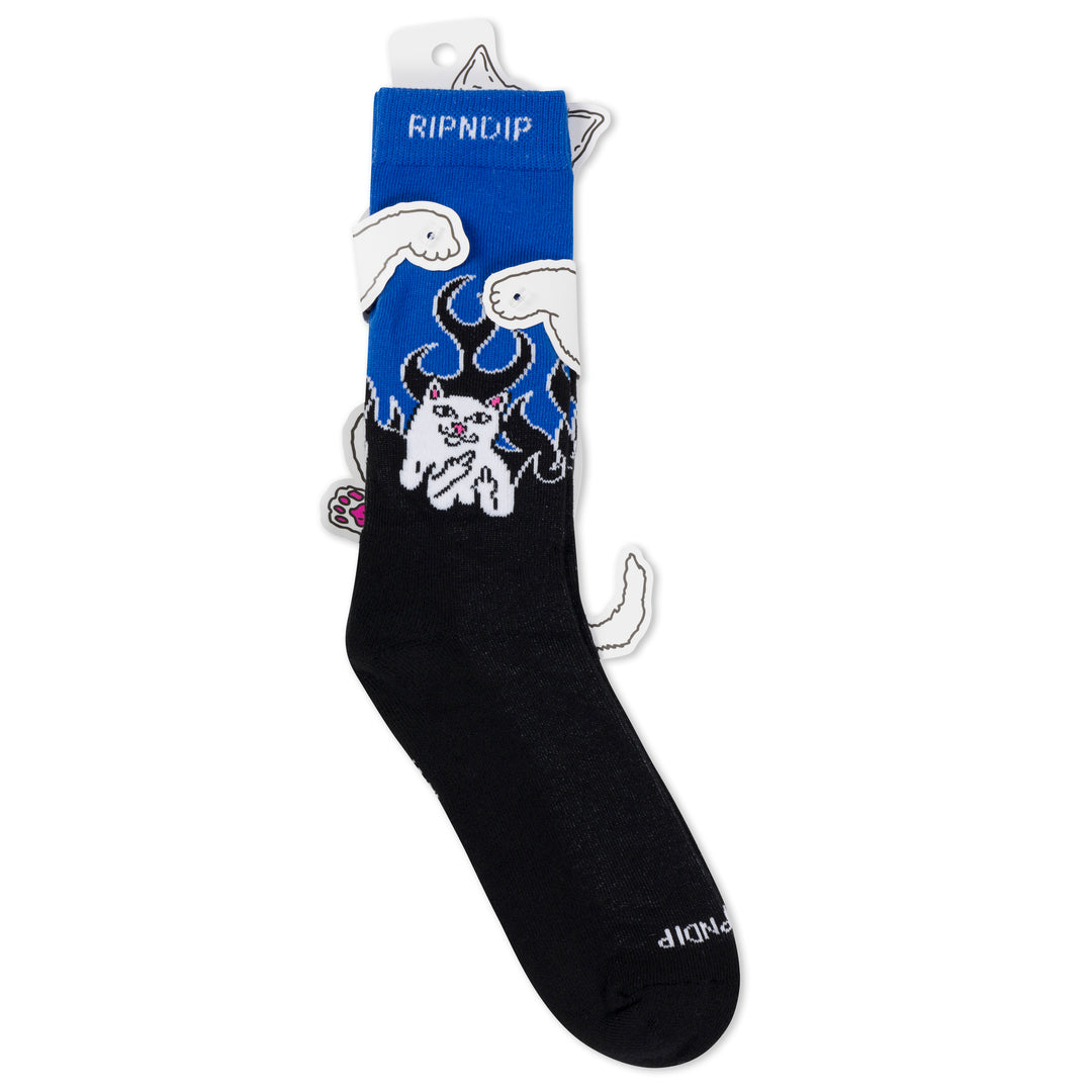 Welcome To Heck Socks (Black) – RIPNDIP