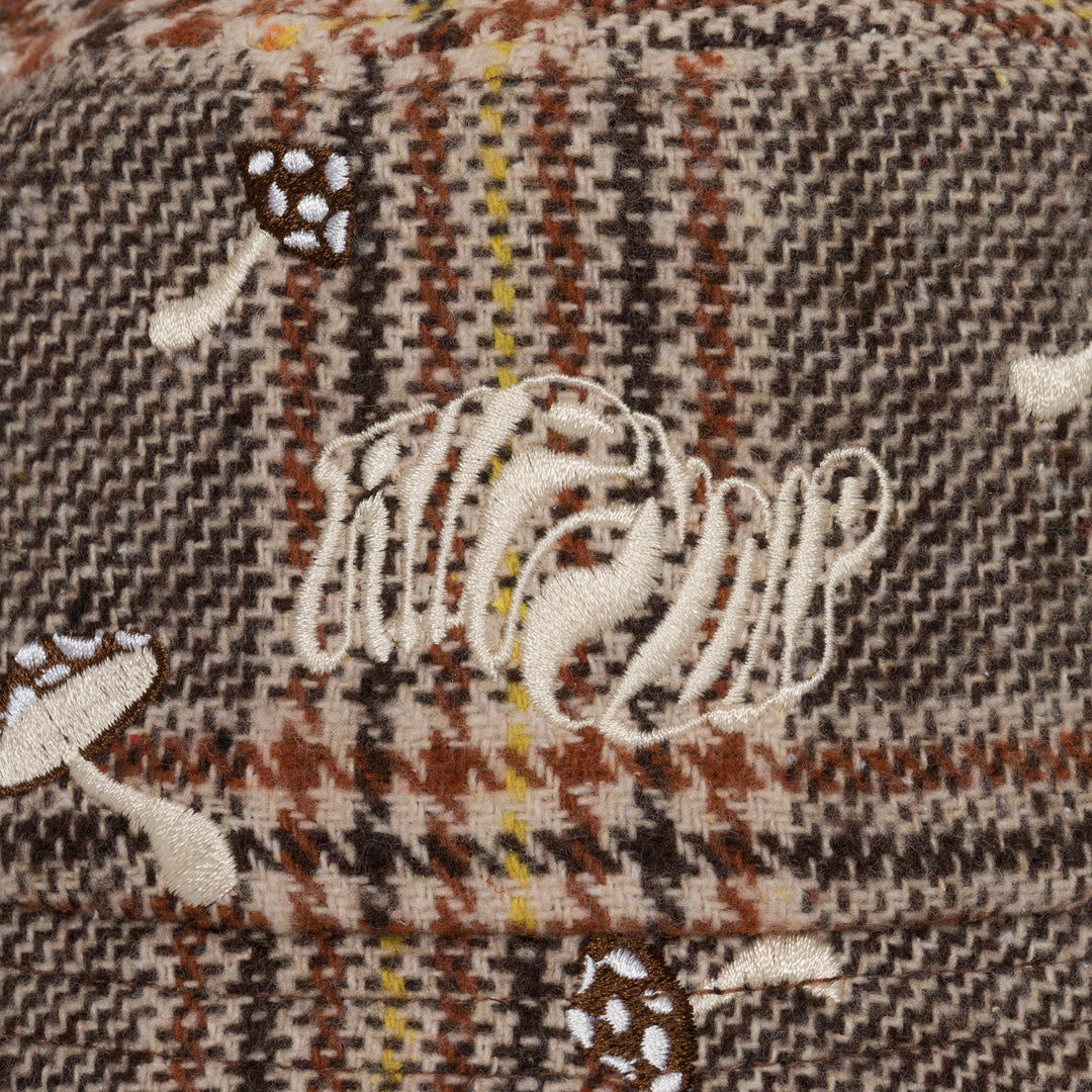 Euphoria Bucket Hat (Brown Plaid) – RIPNDIP