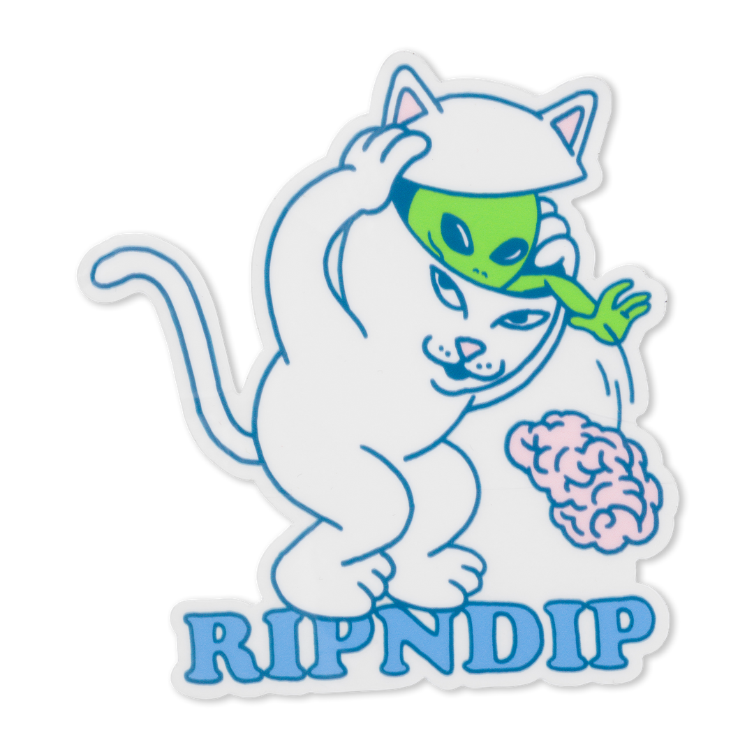 Brain Dead Sticker (Multi) – RIPNDIP