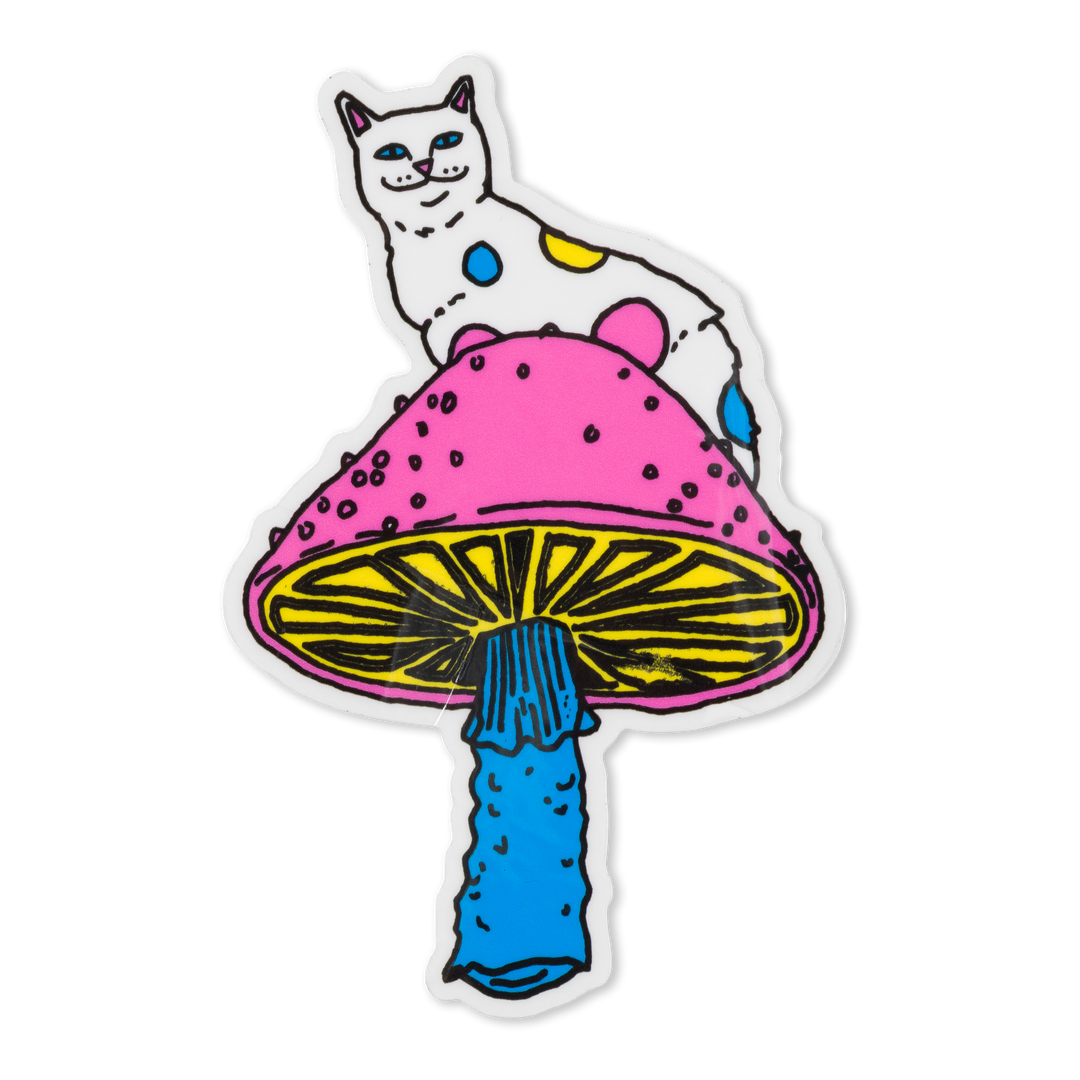 Psychedelic Nerm Sticker (Multi) – RIPNDIP