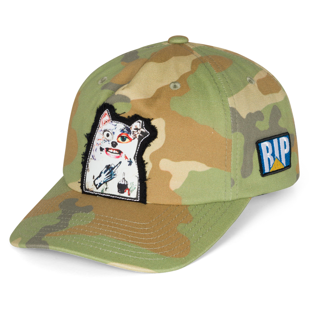 Patchwork Dad Hat (Camo) – RIPNDIP