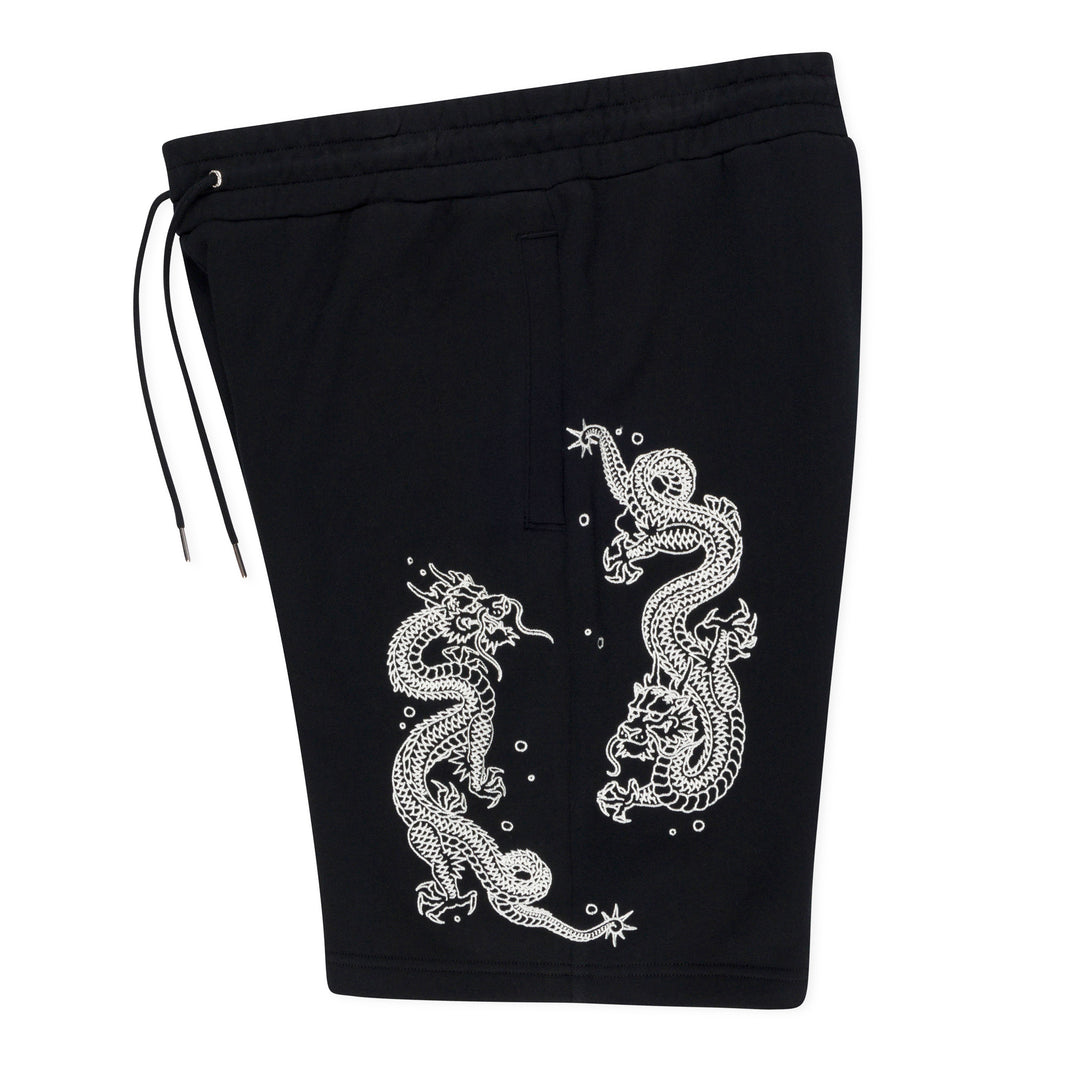 Ryu Sweatshorts (Black) – RIPNDIP