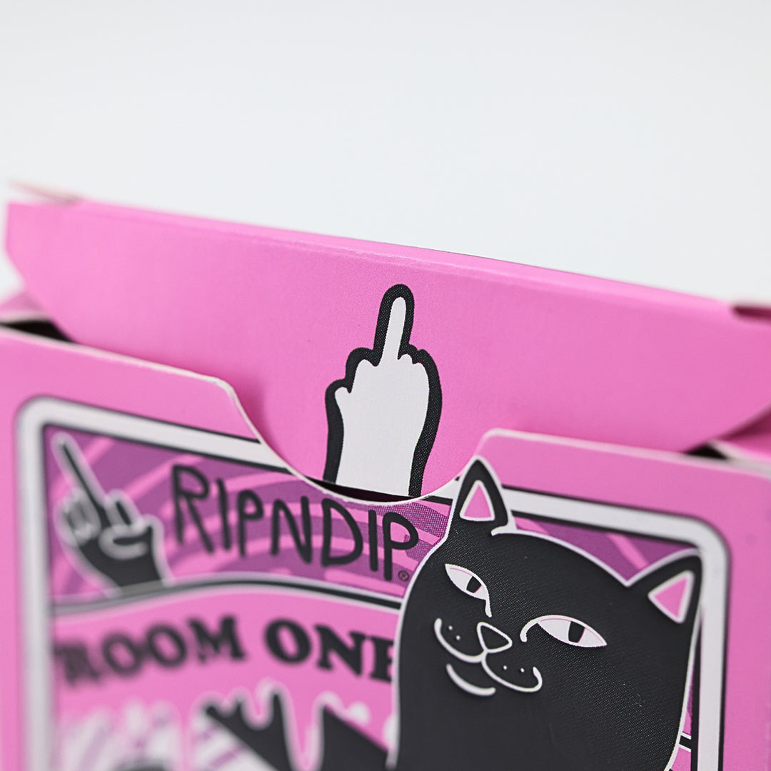 Room One X RIPNDIP Playing Cards (Pink Jermal)