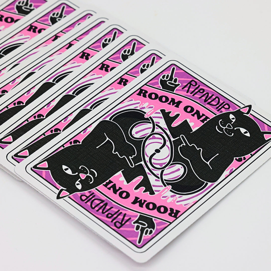 Room One X RIPNDIP Playing Cards (Pink Jermal)