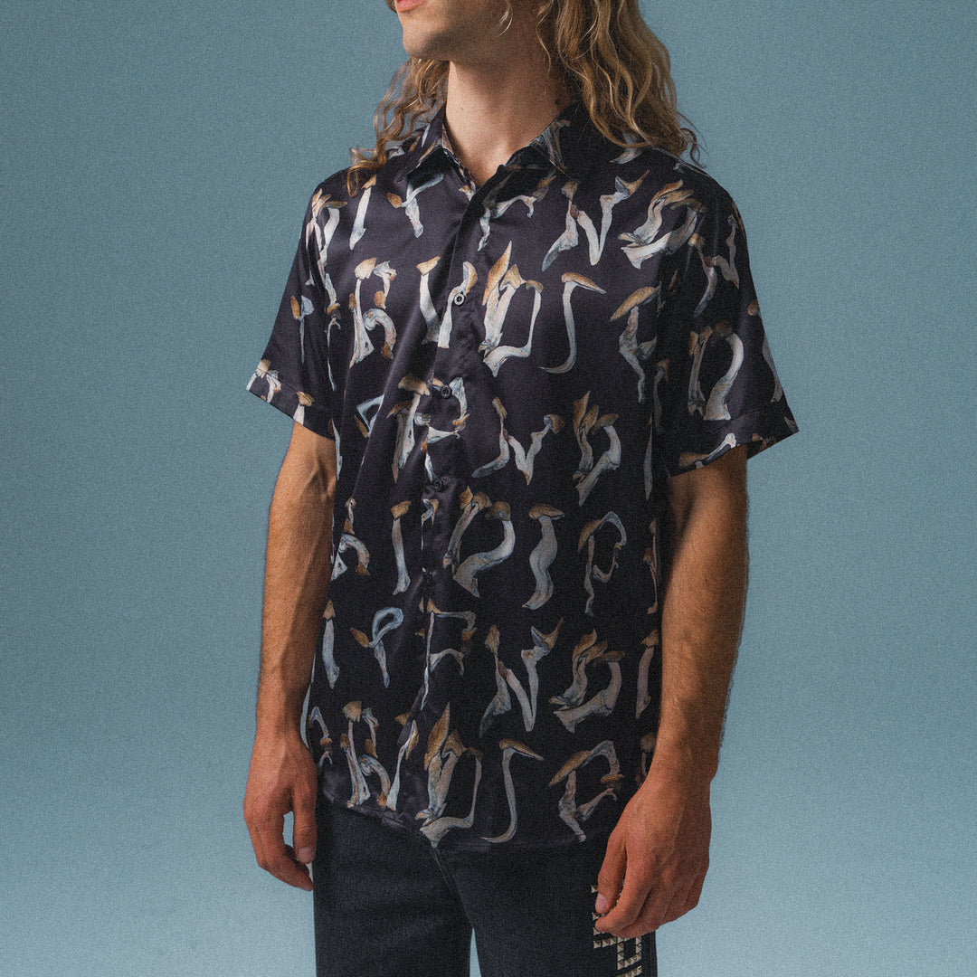 Is This Real Life Button Up (Black) – RIPNDIP