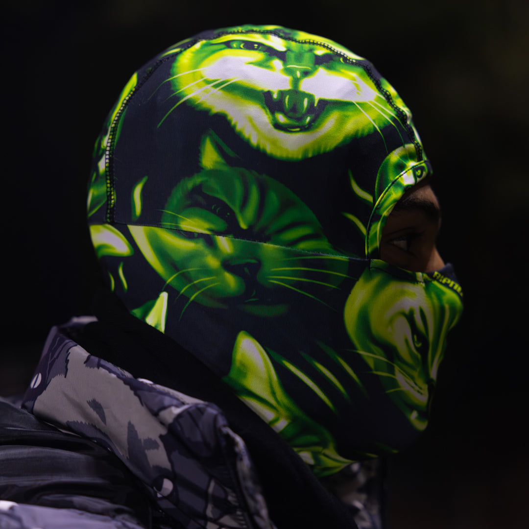 Neon Cat Balaclava – RIPNDIP