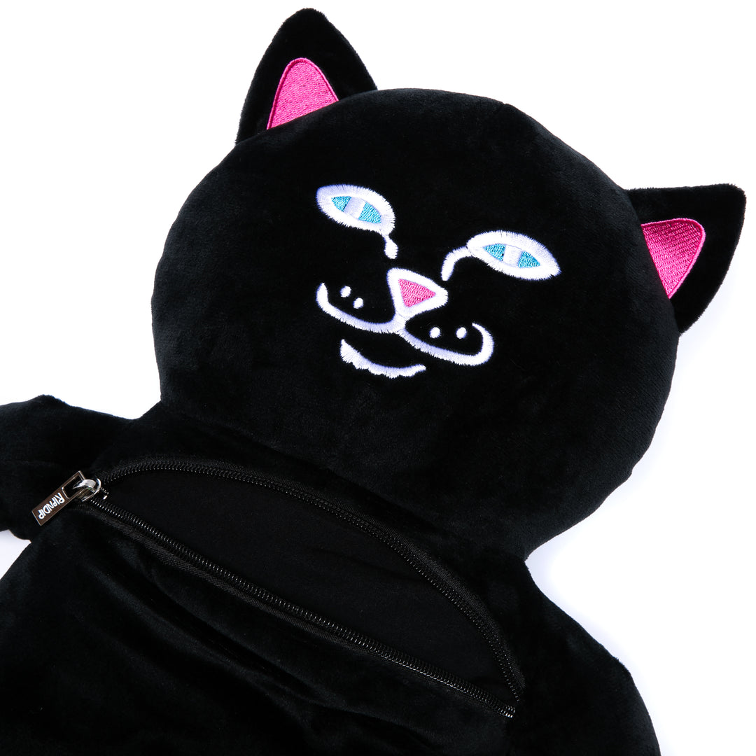Lord Jermal Plush Backpack (Black) – RIPNDIP