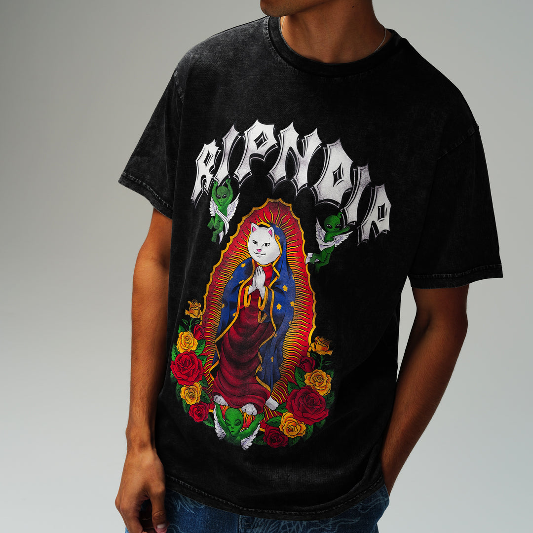 Mother Nerm Tee (Black Wash) – RIPNDIP