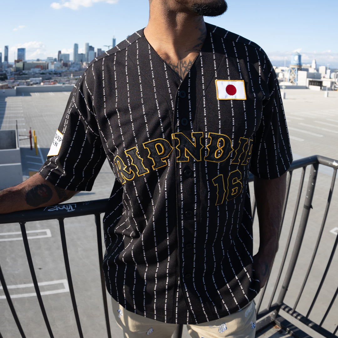 Ripndip JPN Baseball Jersey (Black) – RIPNDIP