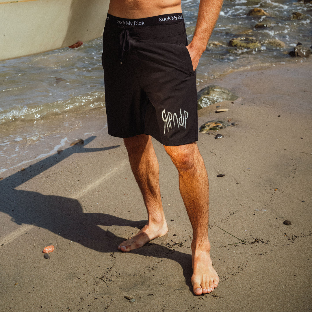 Insano Swim Shorts (Black) – RIPNDIP