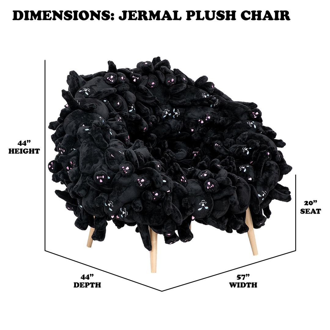 Nerm and Jerm Plush Chair – RIPNDIP