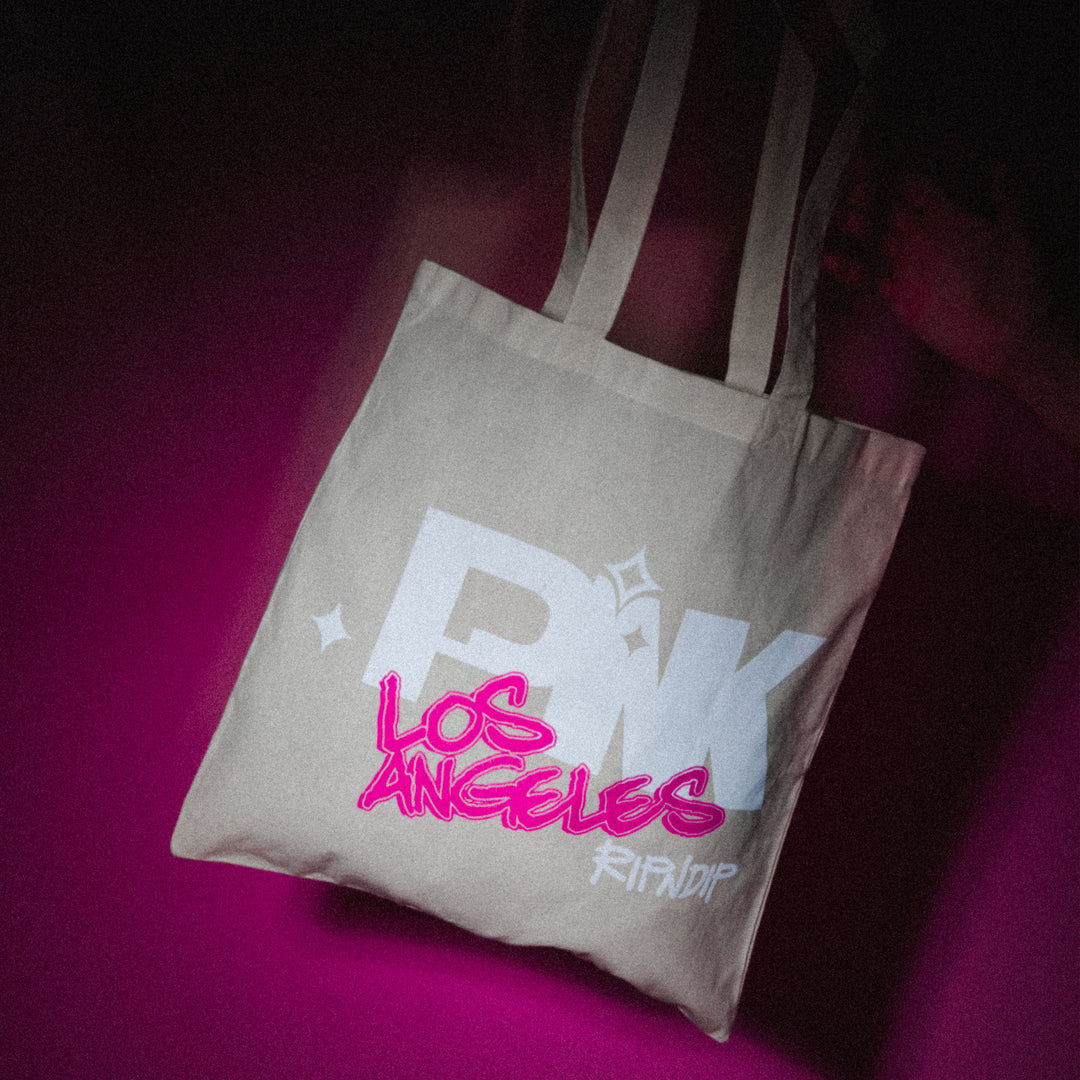 Product Pluto PNK Tote Bag (Natural) – RIPNDIP