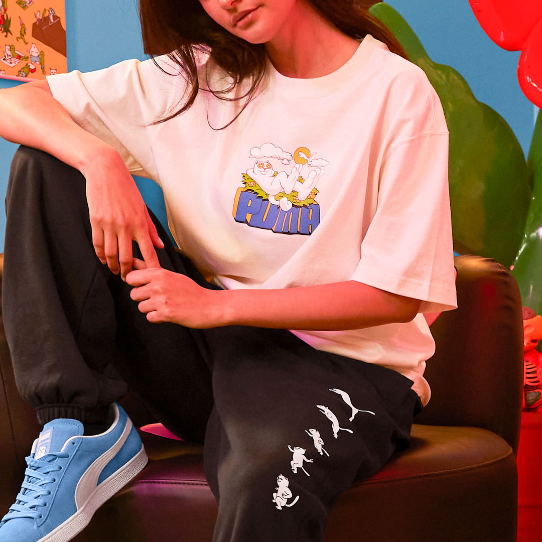 PUMA X RIPNDIP Logo Tee (Warm White)