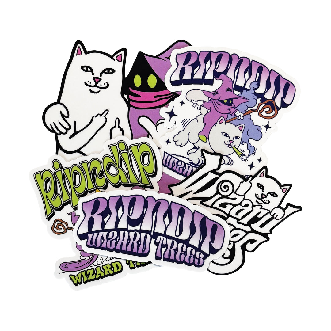 Ripndip Wizard Trees Sticker Pack (Multiple) – RIPNDIP