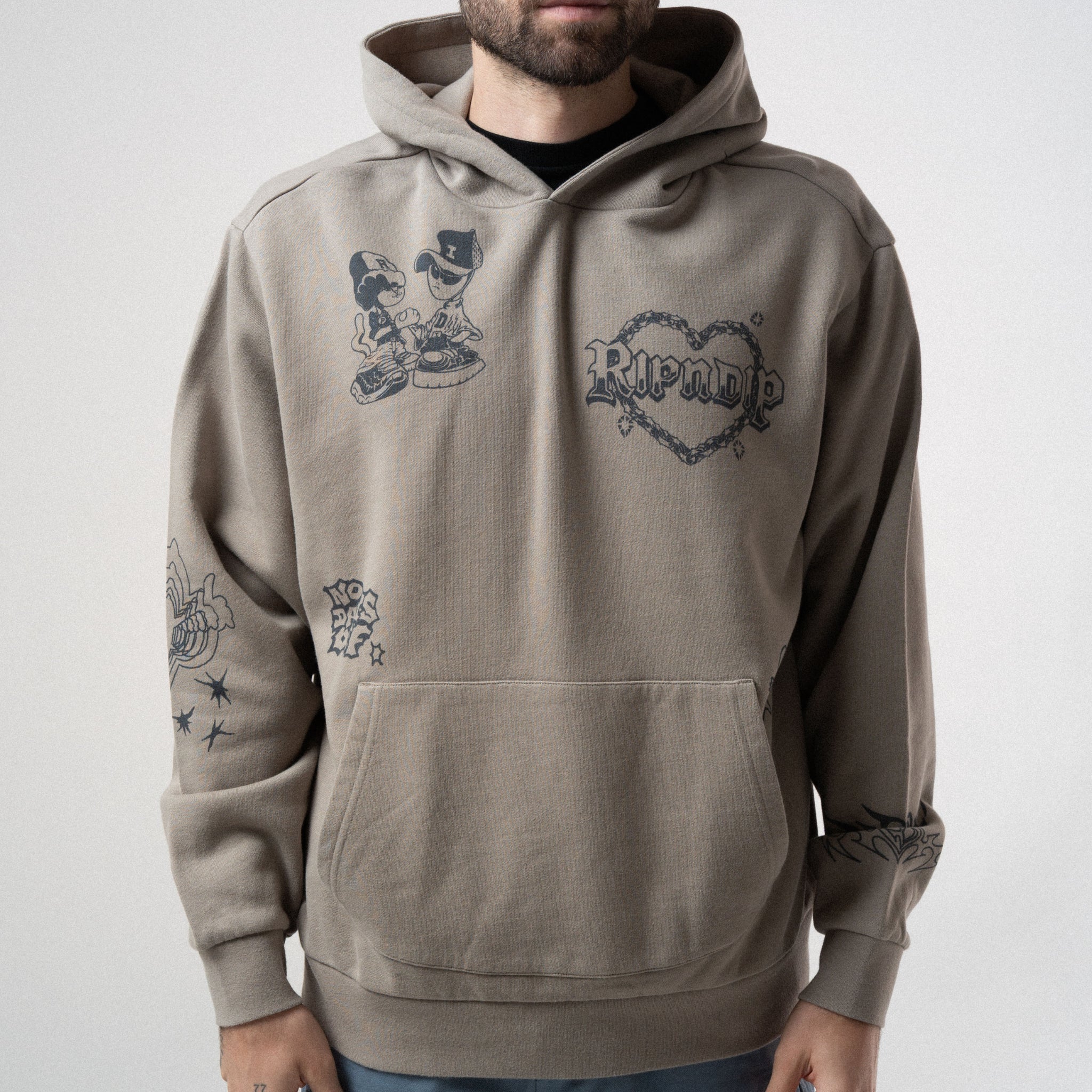 Westside Hoodie (Dark Sand) – RIPNDIP