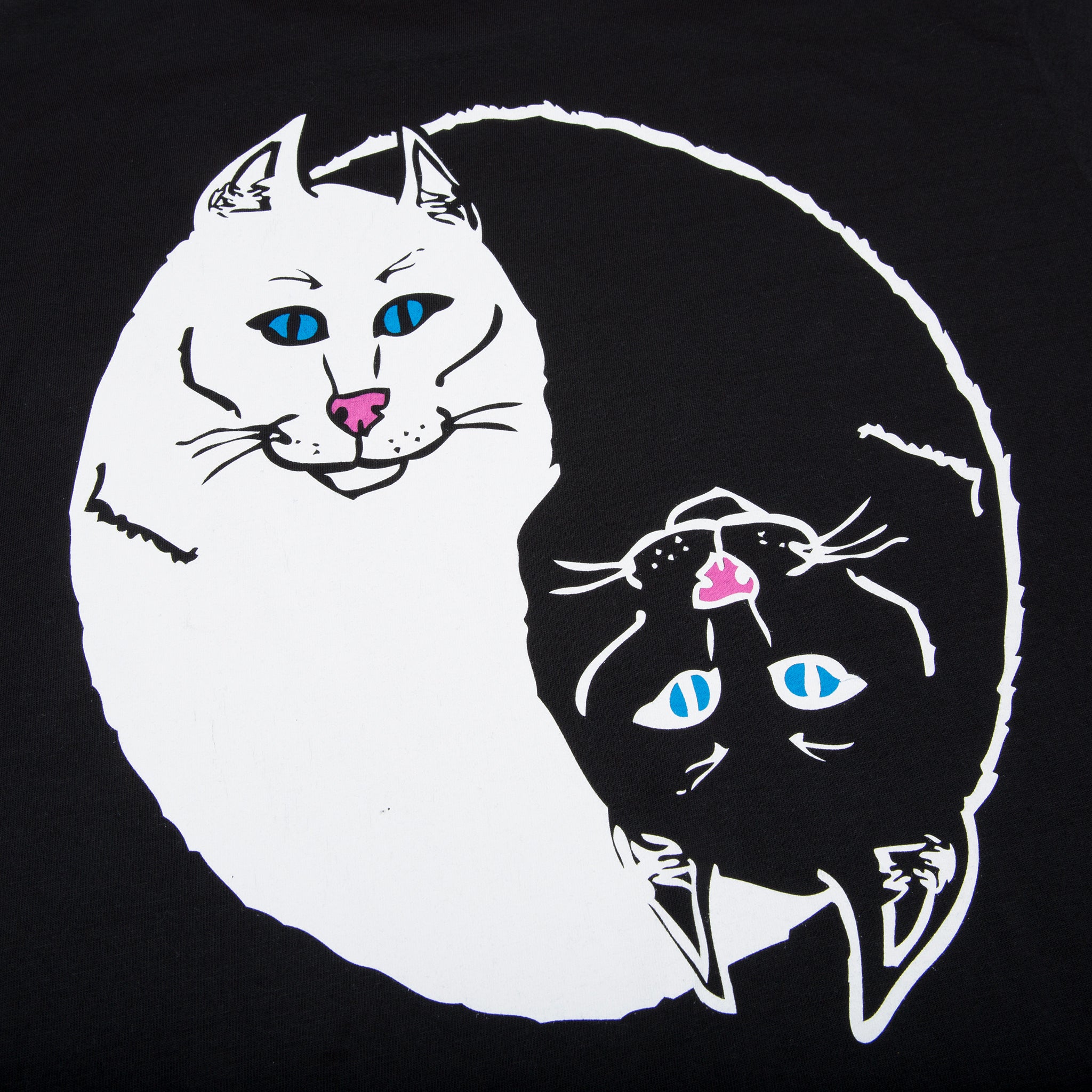 Nermal Ying Yang Tee (Black) – RIPNDIP