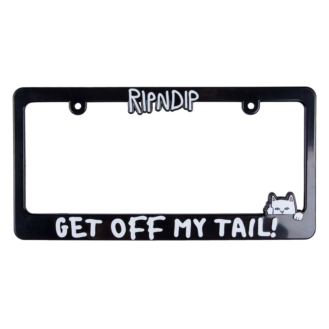 Tailgate License Plate Frame (Black) - Ripndip – RIPNDIP