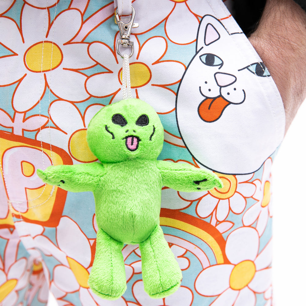 Lord Alien Plush Keychain (Green) - Ripndip – RIPNDIP