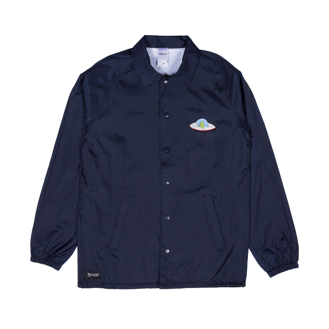 Same Shit Coach Jacket (Navy) – RIPNDIP