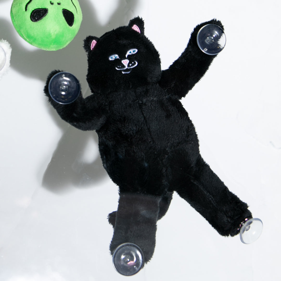 Jerm Window Plush Suction Cup Plush Doll (Black) – RIPNDIP