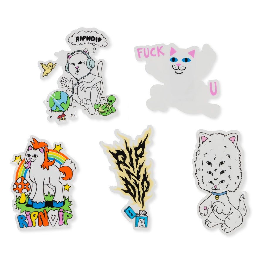 Taste The Rainbow Sticker Pack (Multi) – RIPNDIP