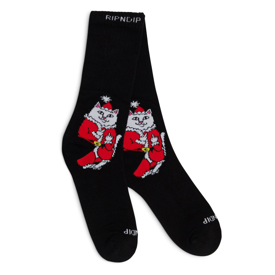 Lord Santa Socks (Black) – RIPNDIP