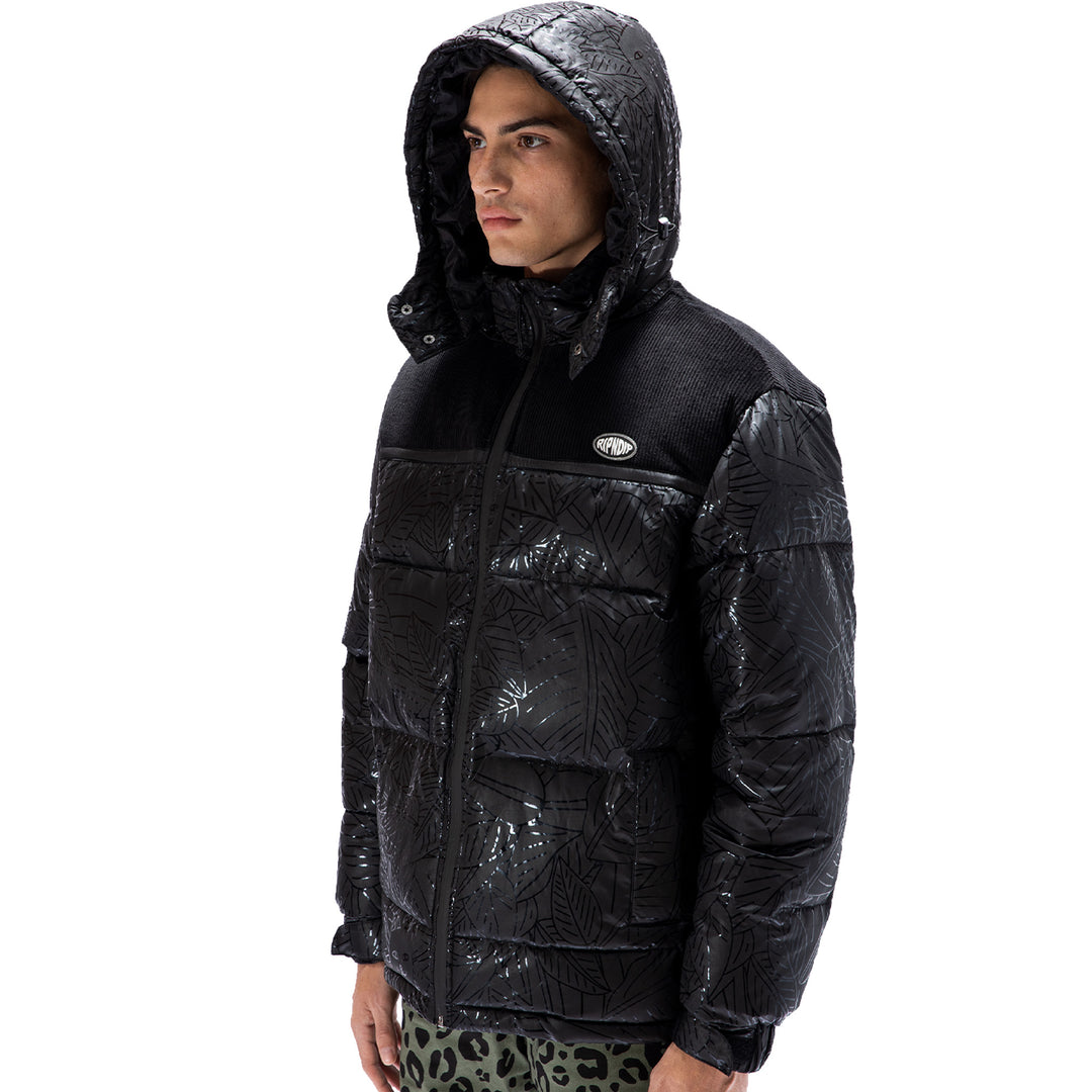 Griffith Hooded Puffer Jacket (Black) – RIPNDIP