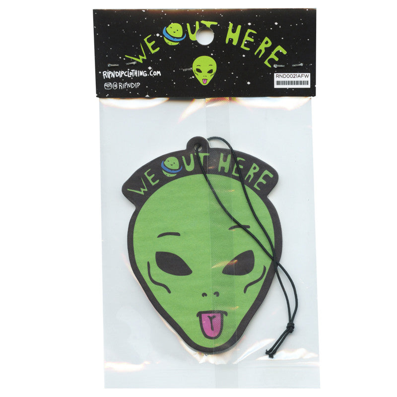 We Out Here Air Freshener – RIPNDIP