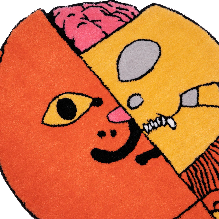 Devil Anatomy Rug (Red)- 6ft – RIPNDIP