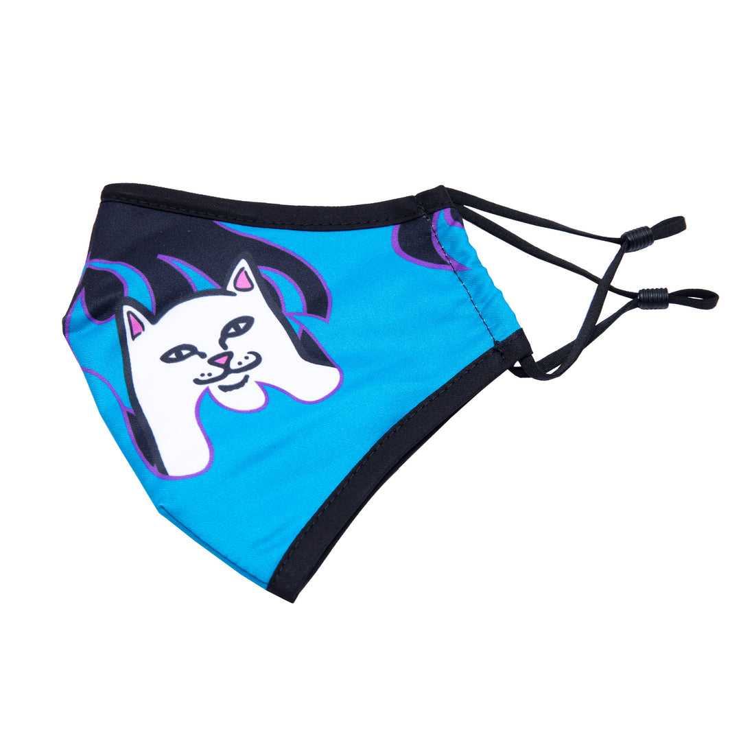 Welcome To Heck Face Mask (Black/Purple/Blue) – RIPNDIP