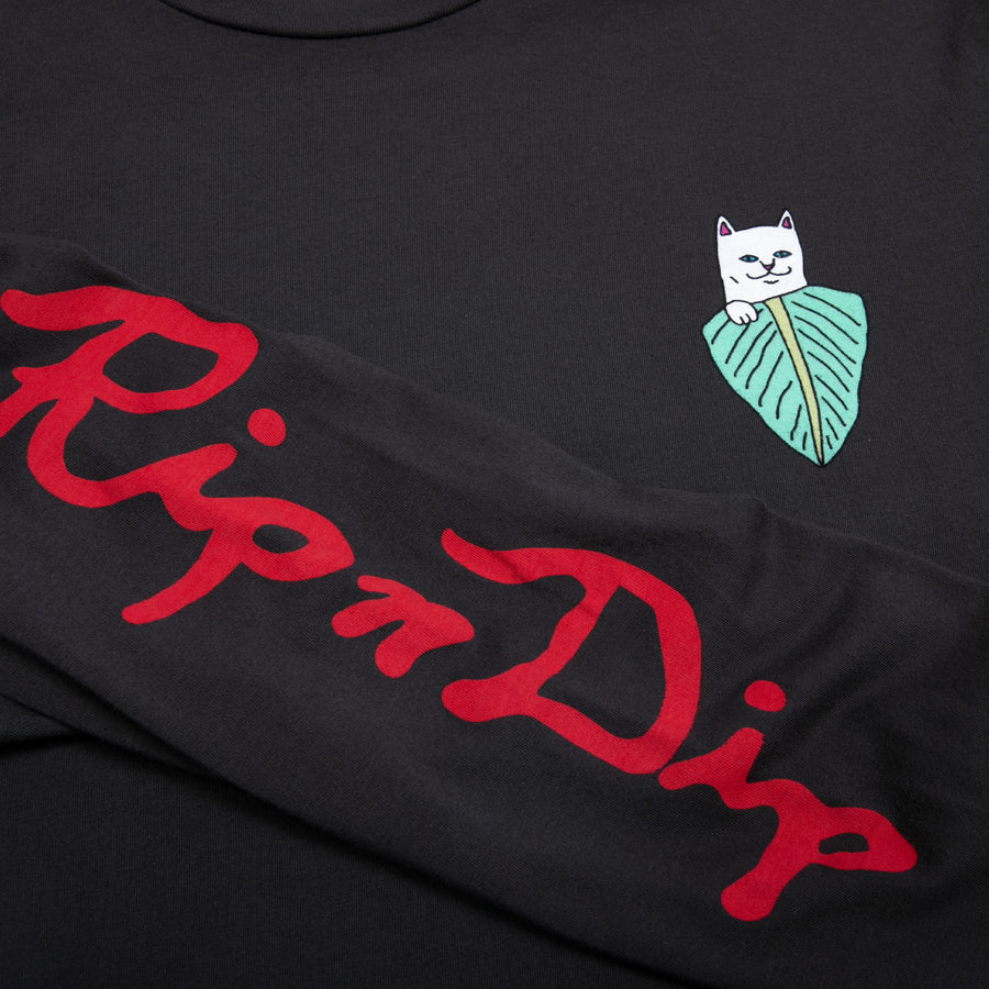Nermal Portrait L/S (Vintage Black) – RIPNDIP