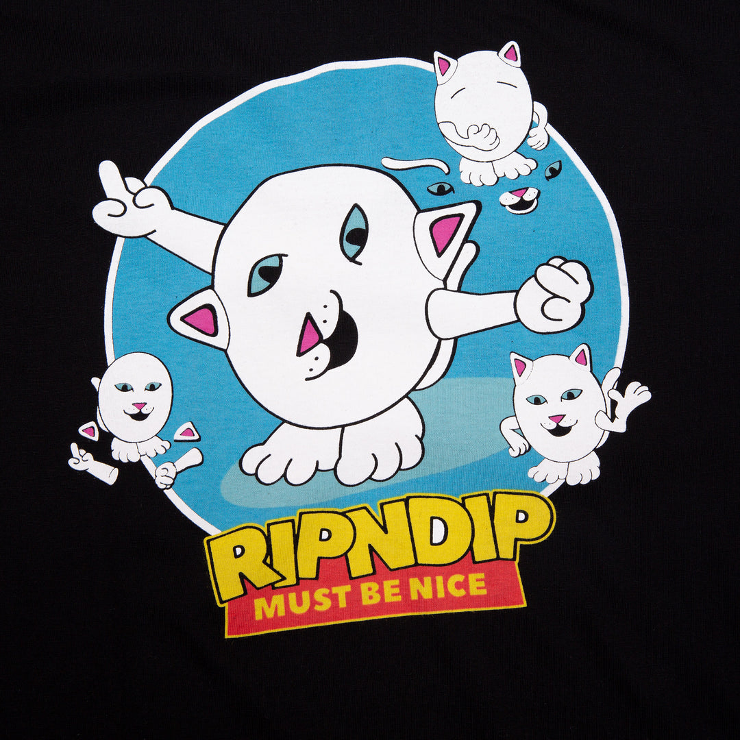 Nerm Story Tee (Black) - Ripndip – RIPNDIP
