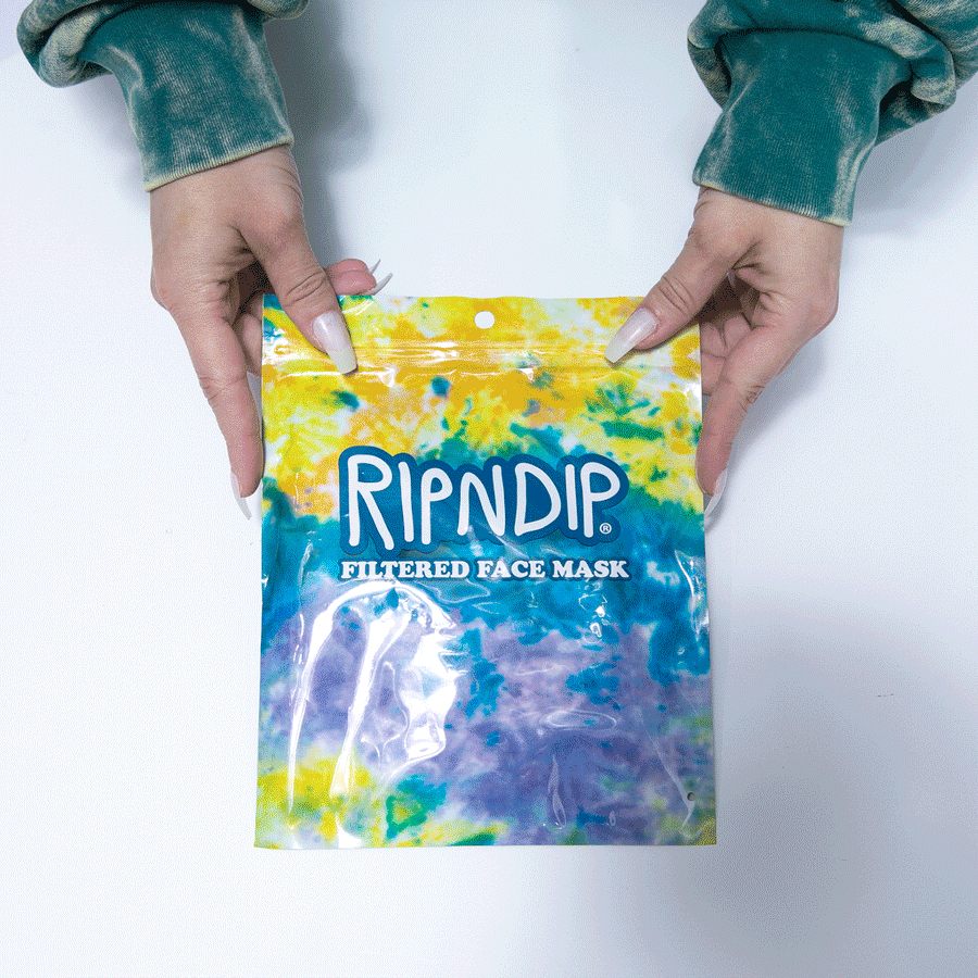 Tie Dye Ventilator Mask – RIPNDIP